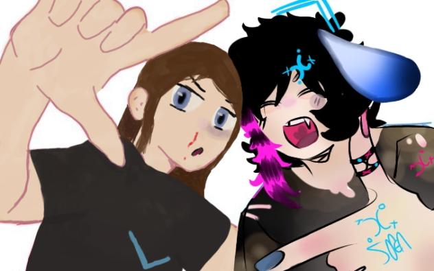 callab with marz - ibisPaint