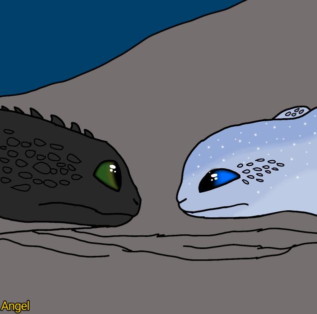 toothless x luna - ibisPaint