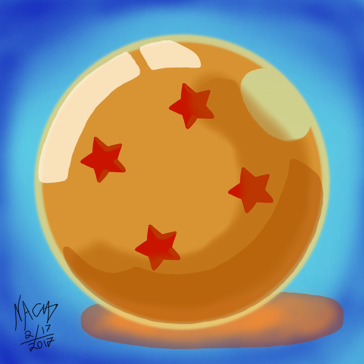 Four Star Ball - ibisPaint
