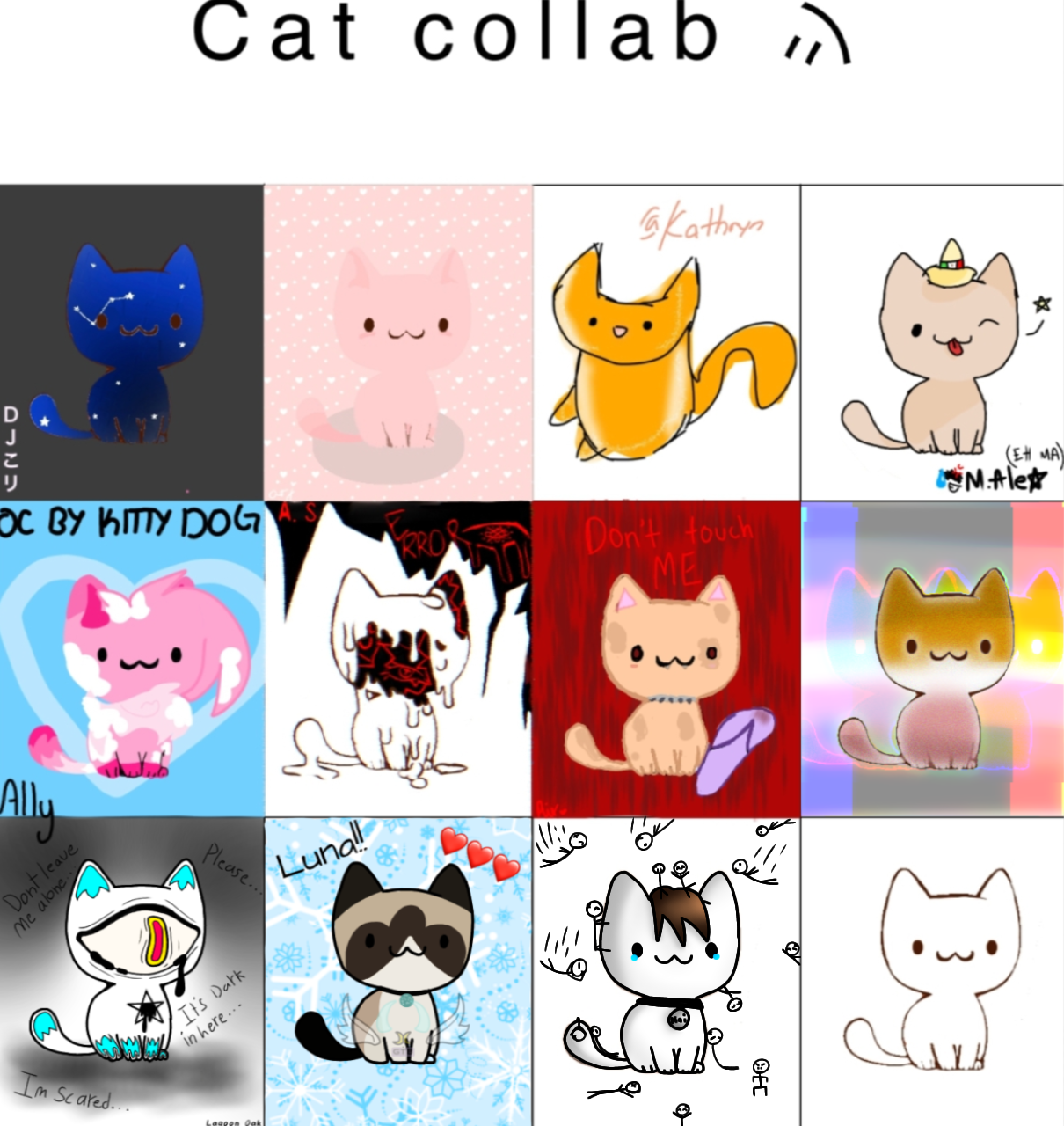 Cat Collab - ibisPaint