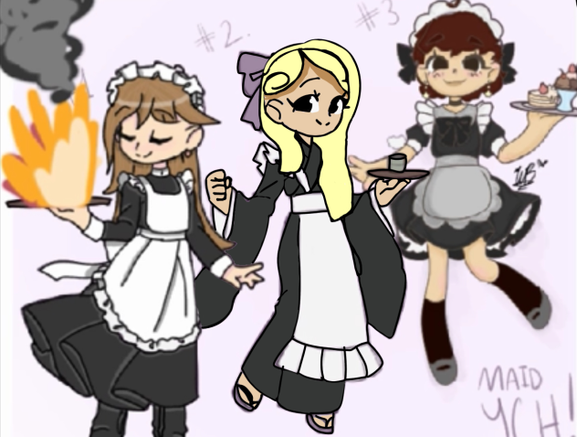 Maids maids collab - ibisPaint