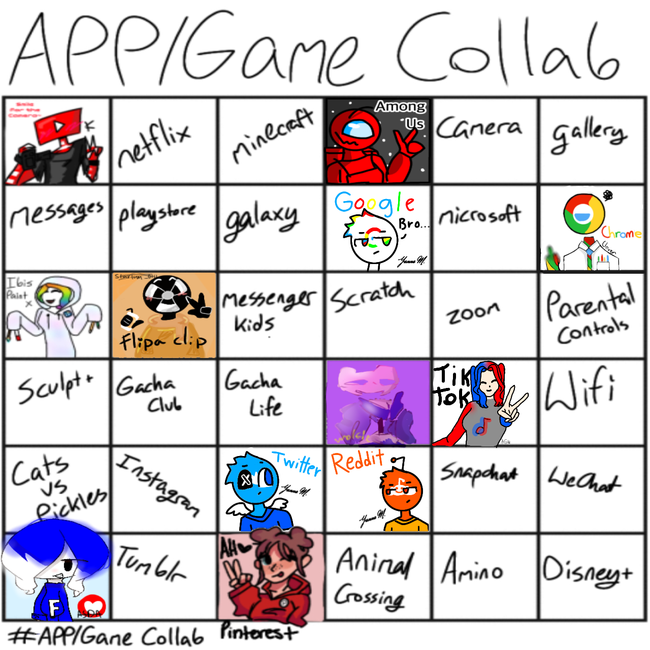 Apphumans colab - ibisPaint