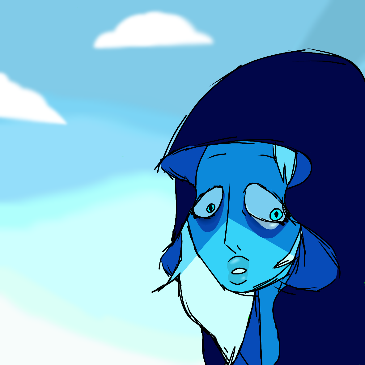 Blue Diamond Speedpaint - ibisPaint