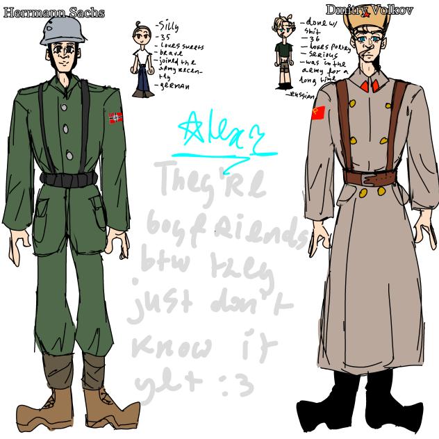 some silly army men - ibisPaint