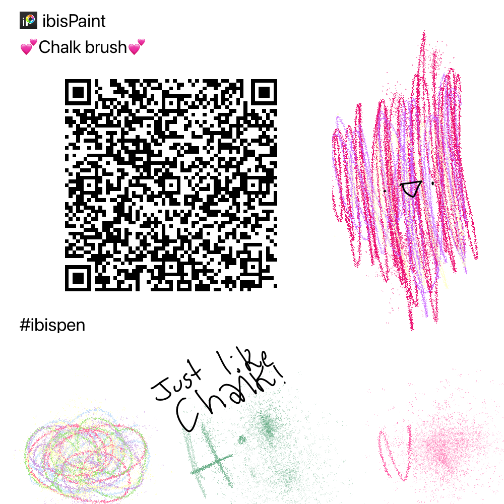 Chalk brush - ibisPaint