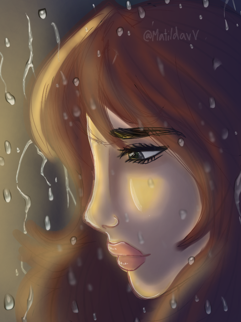 Rainy day🌧 - ibisPaint