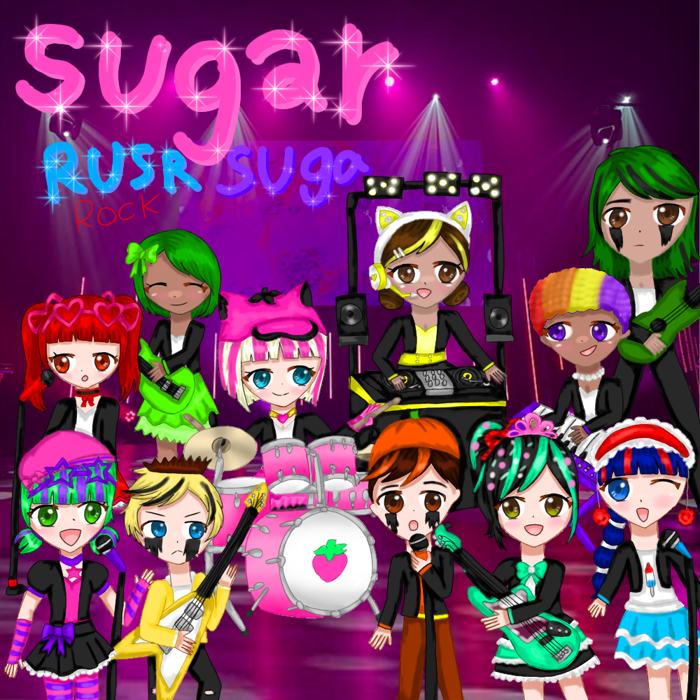 Sugar Rush suga band - ibisPaint