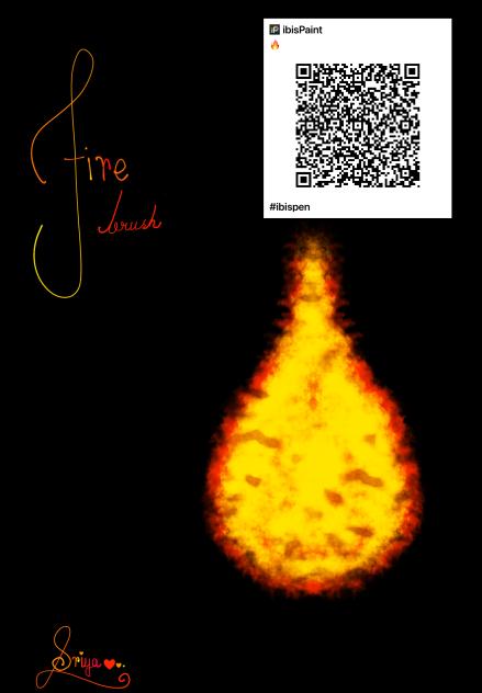 Fire brush🔥 - ibisPaint