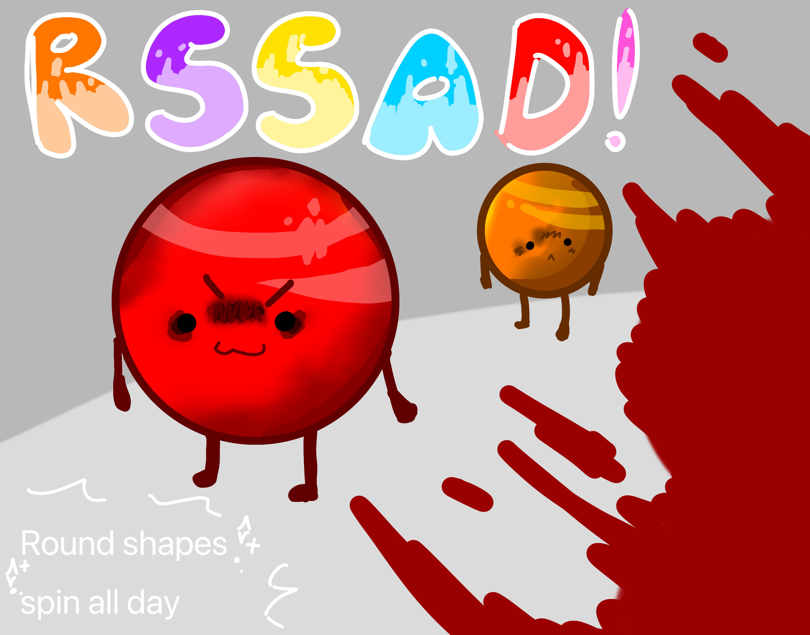 Round.shapes.spin.all.day.fanArt - ibisPaint