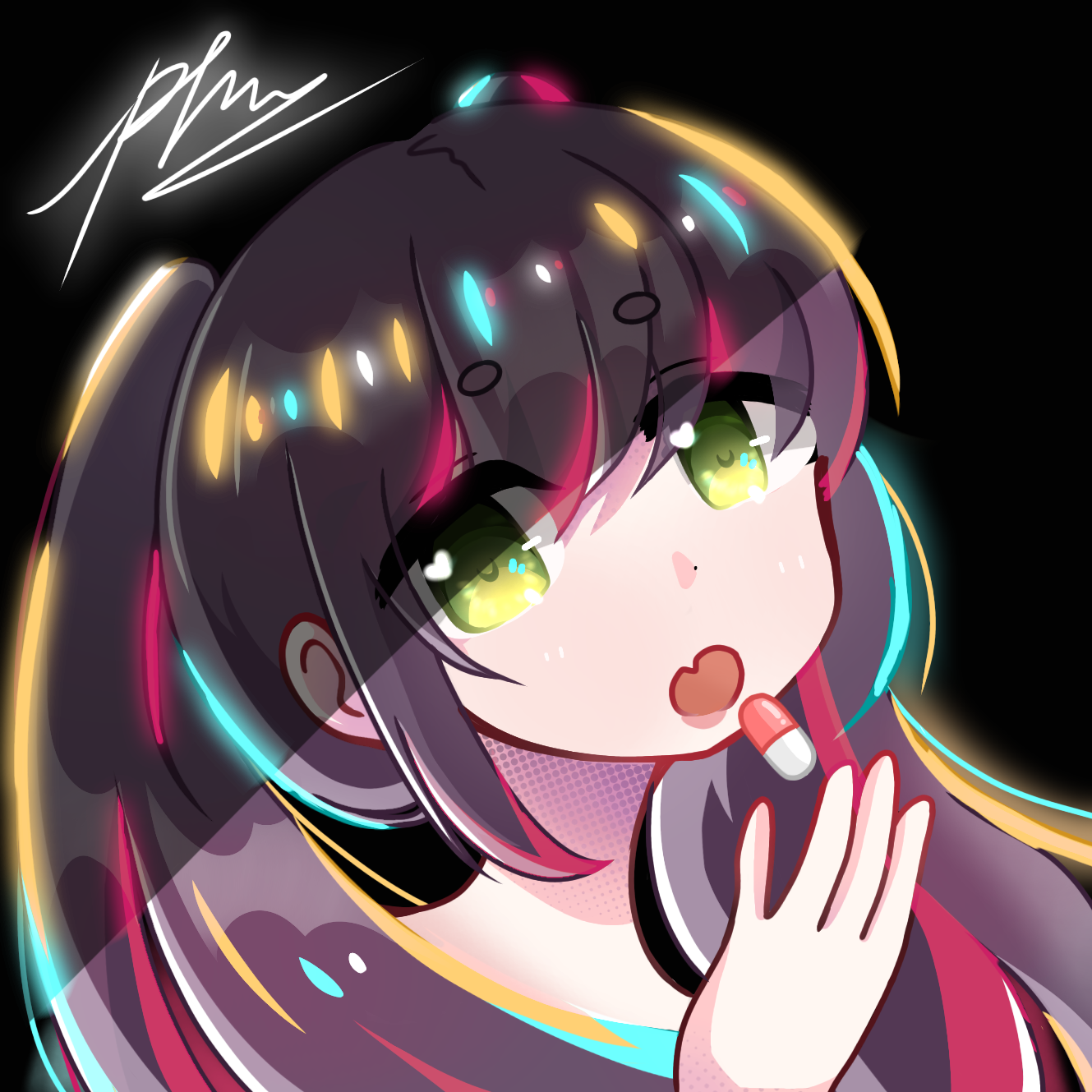 Led light⚡ - ibisPaint