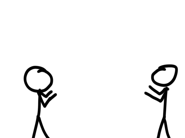 stickman fight - ibisPaint