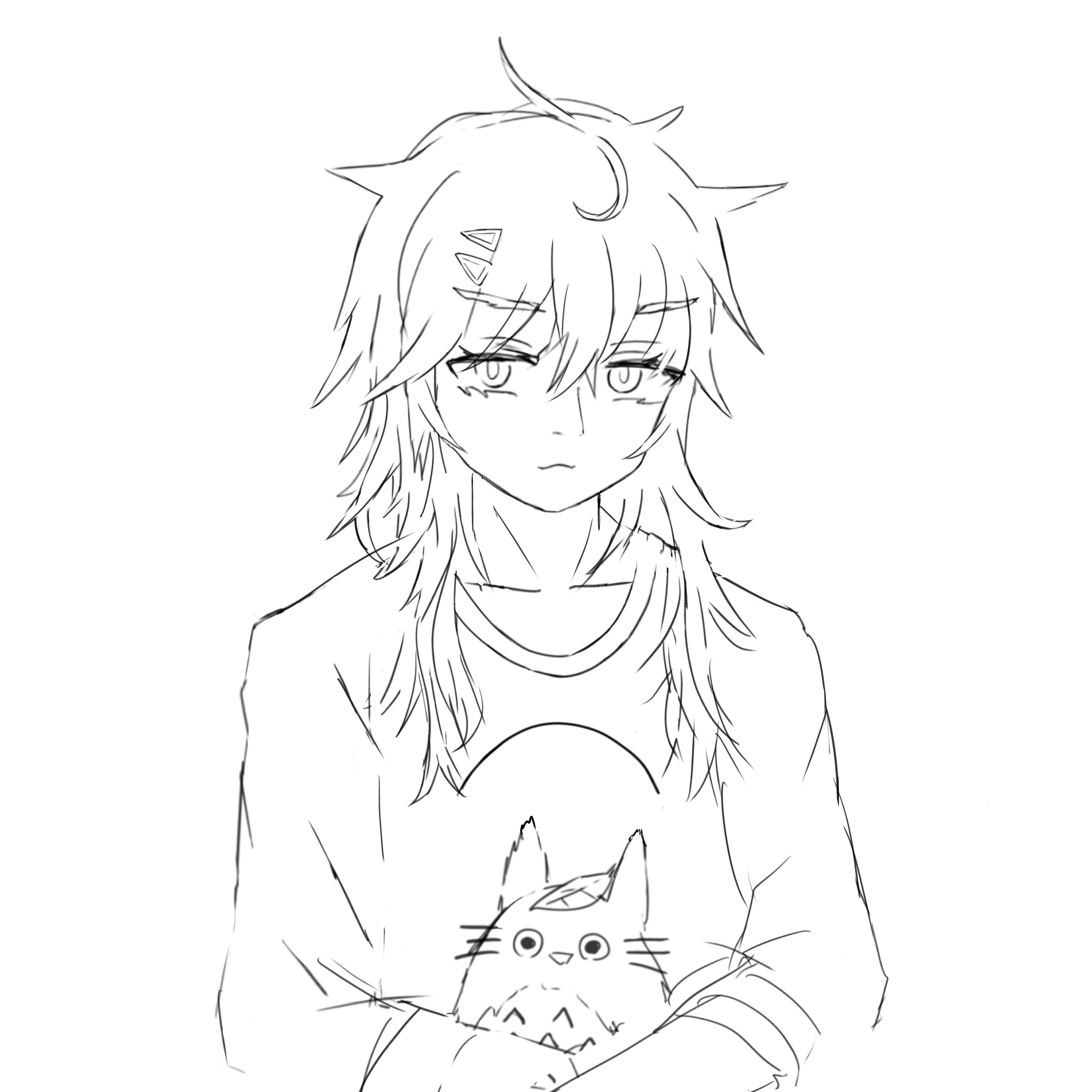 Sumi (line art) - ibisPaint