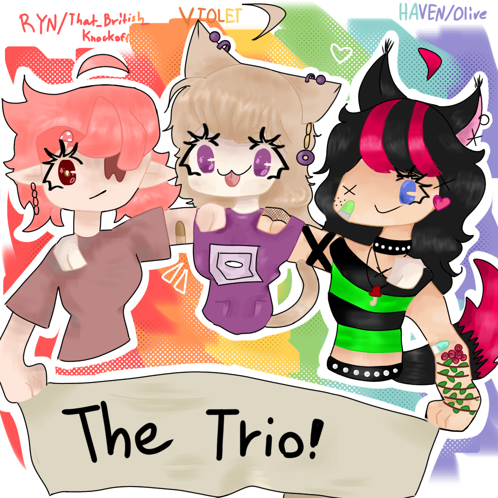 THE TRIO! - ibisPaint