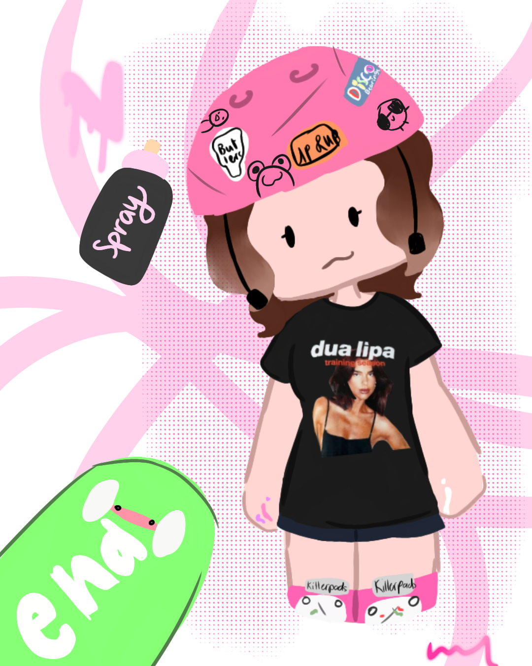 Me today! 🛹 - ibisPaint