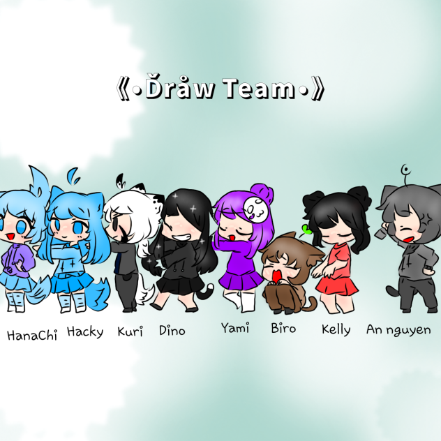 My team in Zalo... - ibisPaint