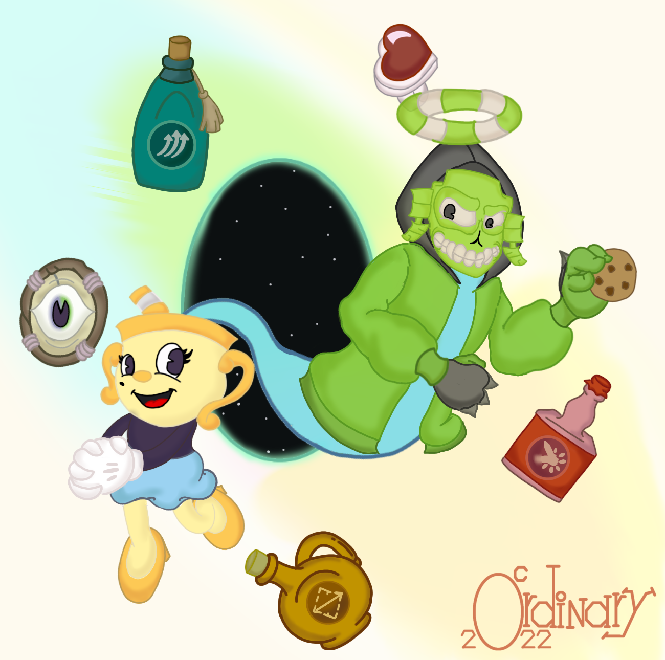 Mexmer and Miss Chalice - ibisPaint