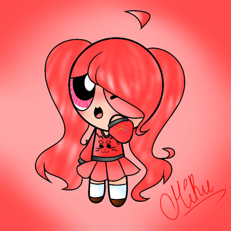 Miku a PPG Redraw - ibisPaint