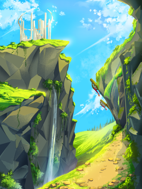 Mountain view⛰🏞 - ibisPaint