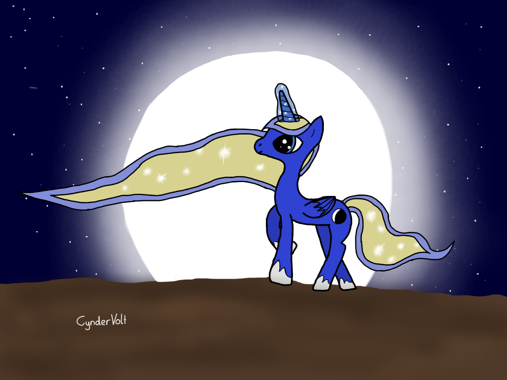 Mlp Speedpaint - Princess Eclipse - ibisPaint