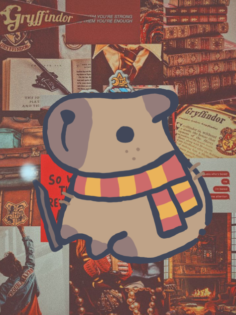 a capybara from gryffindor💖 - ibisPaint