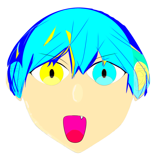 Yuukiの顔(ガオー!) - ibisPaint