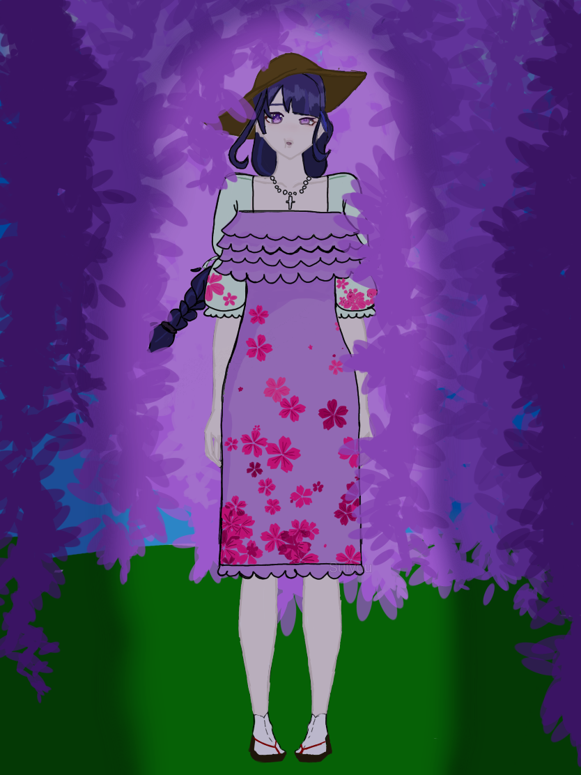 Raiden Ei fanart - ibisPaint