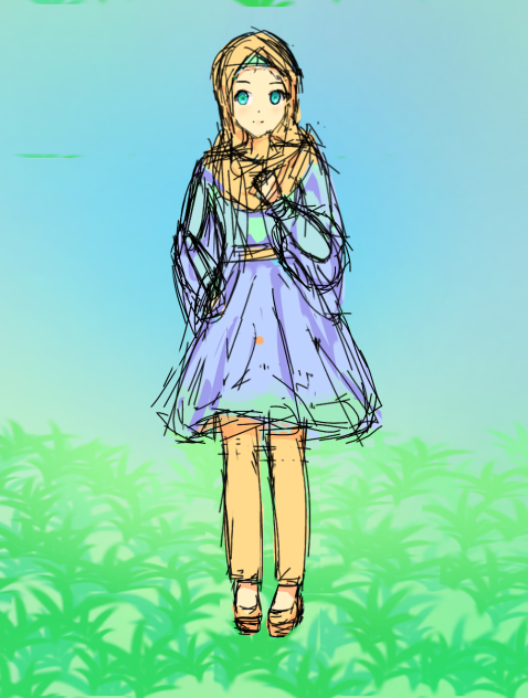 rough sketch - ibisPaint