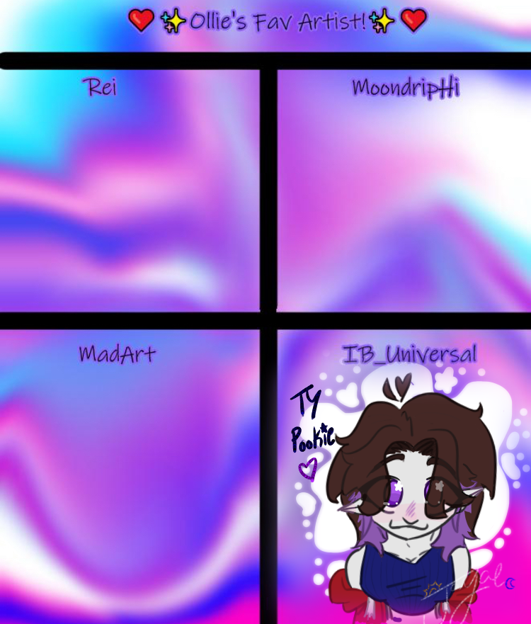 Ollie’s Favorite Artists - ibisPaint