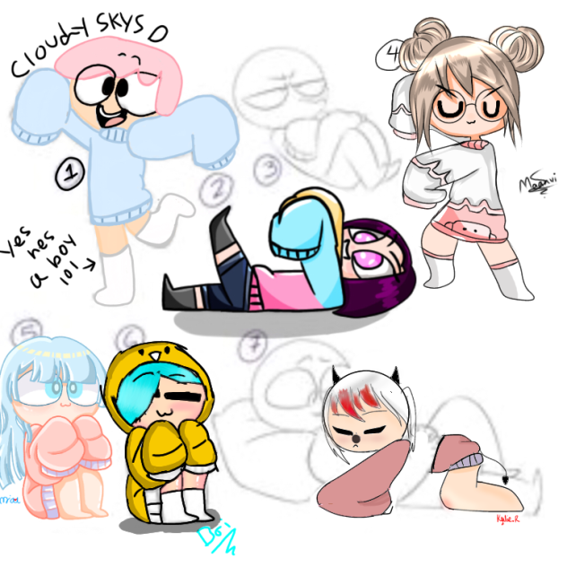 Sweater Collab - ibisPaint