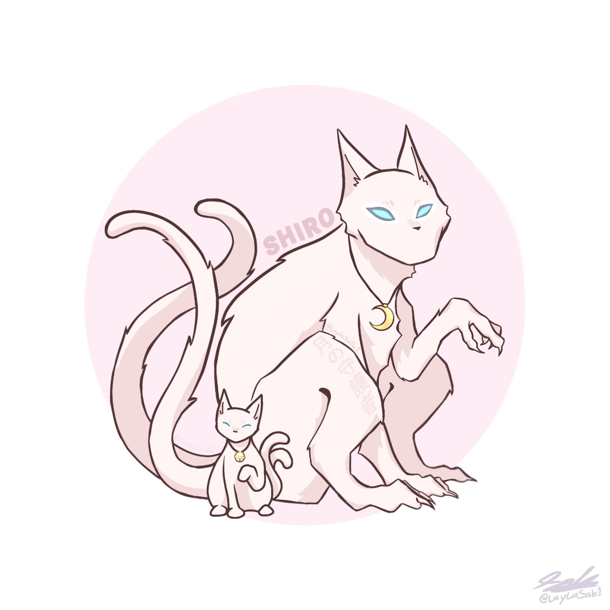 Shiro The Moon Guardian - ibisPaint