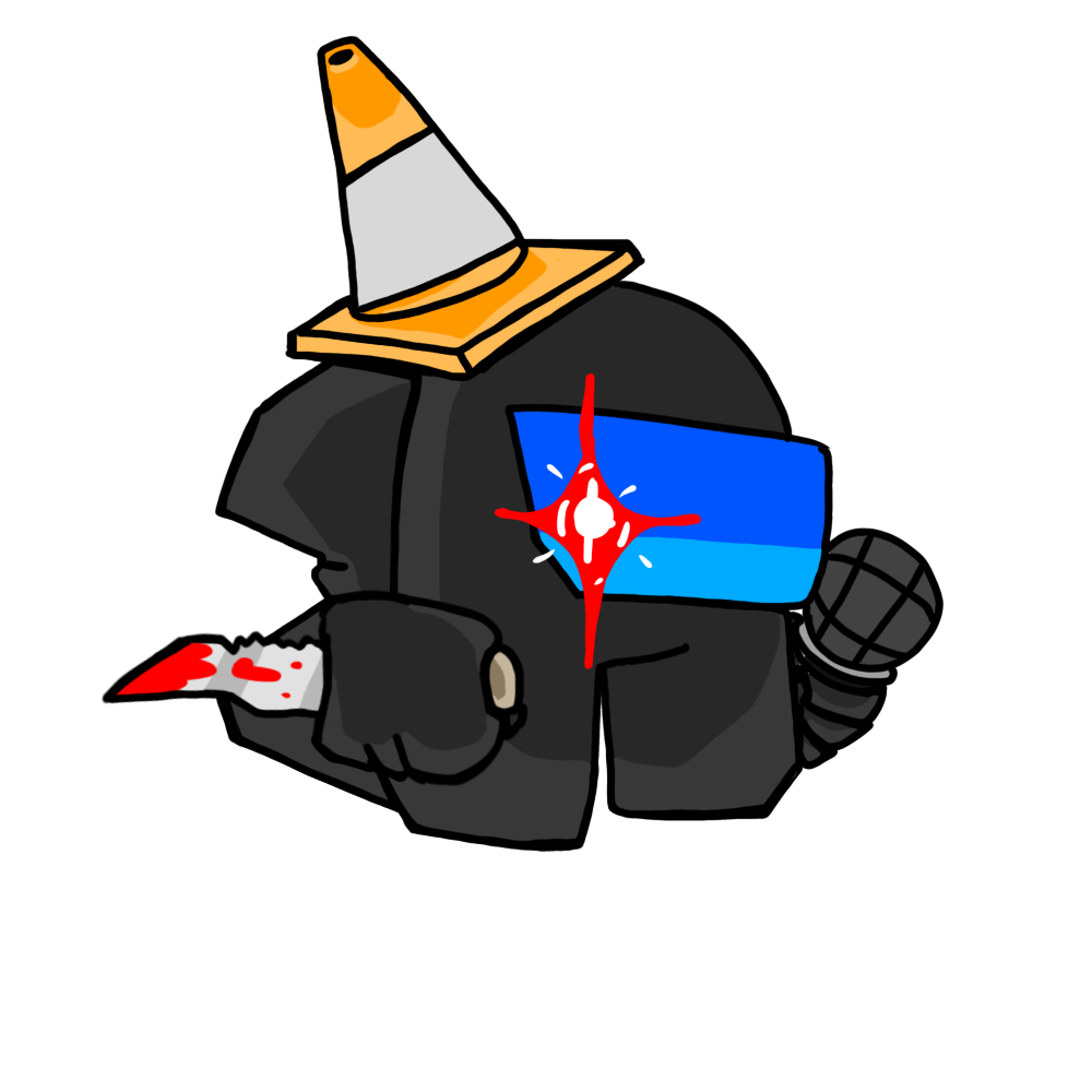 Black Imposter FNF - ibisPaint