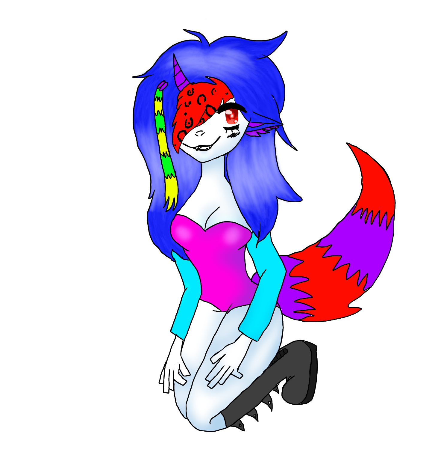 furry scene gorl - ibisPaint