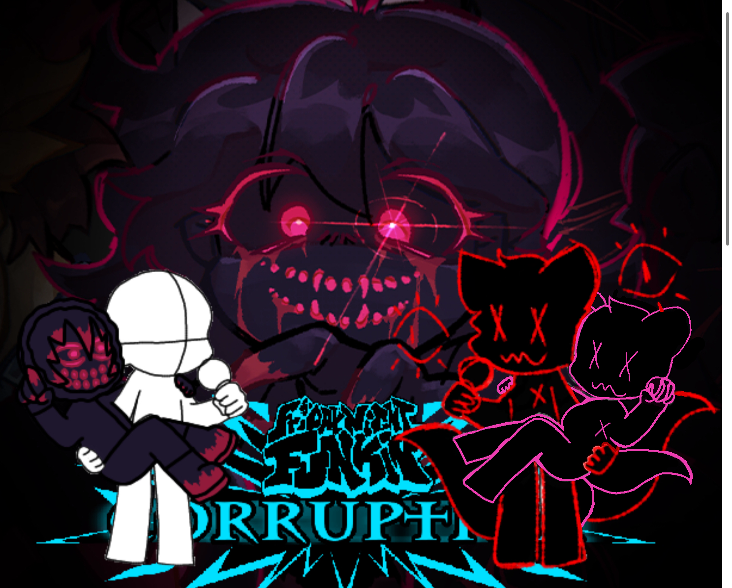fnf corruption collab - ibisPaint
