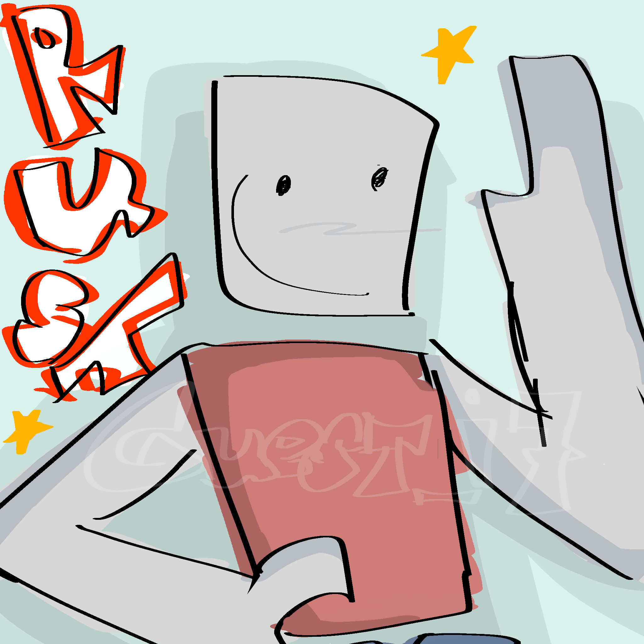 rust is very silly - ibisPaint