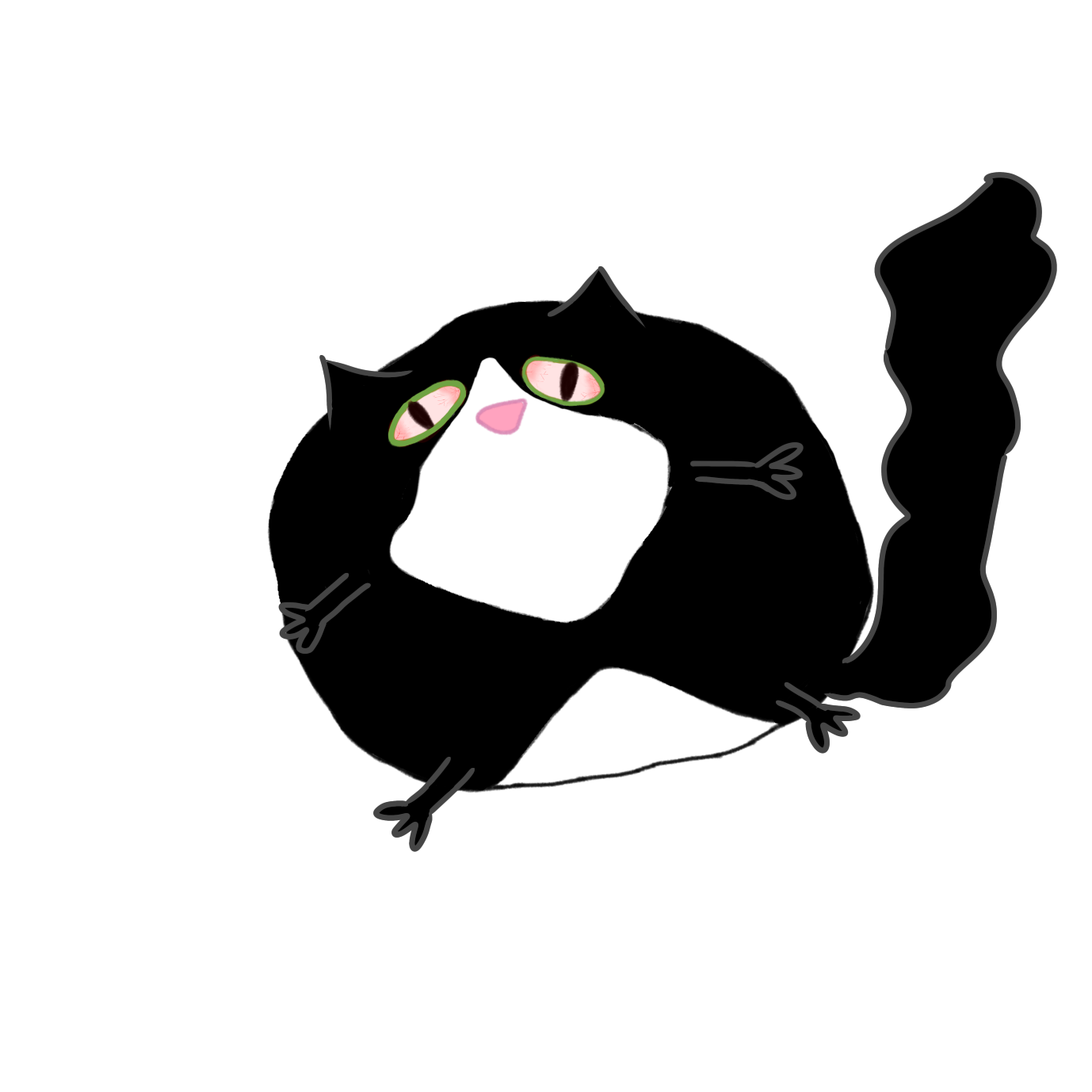 My big fat cat - ibisPaint