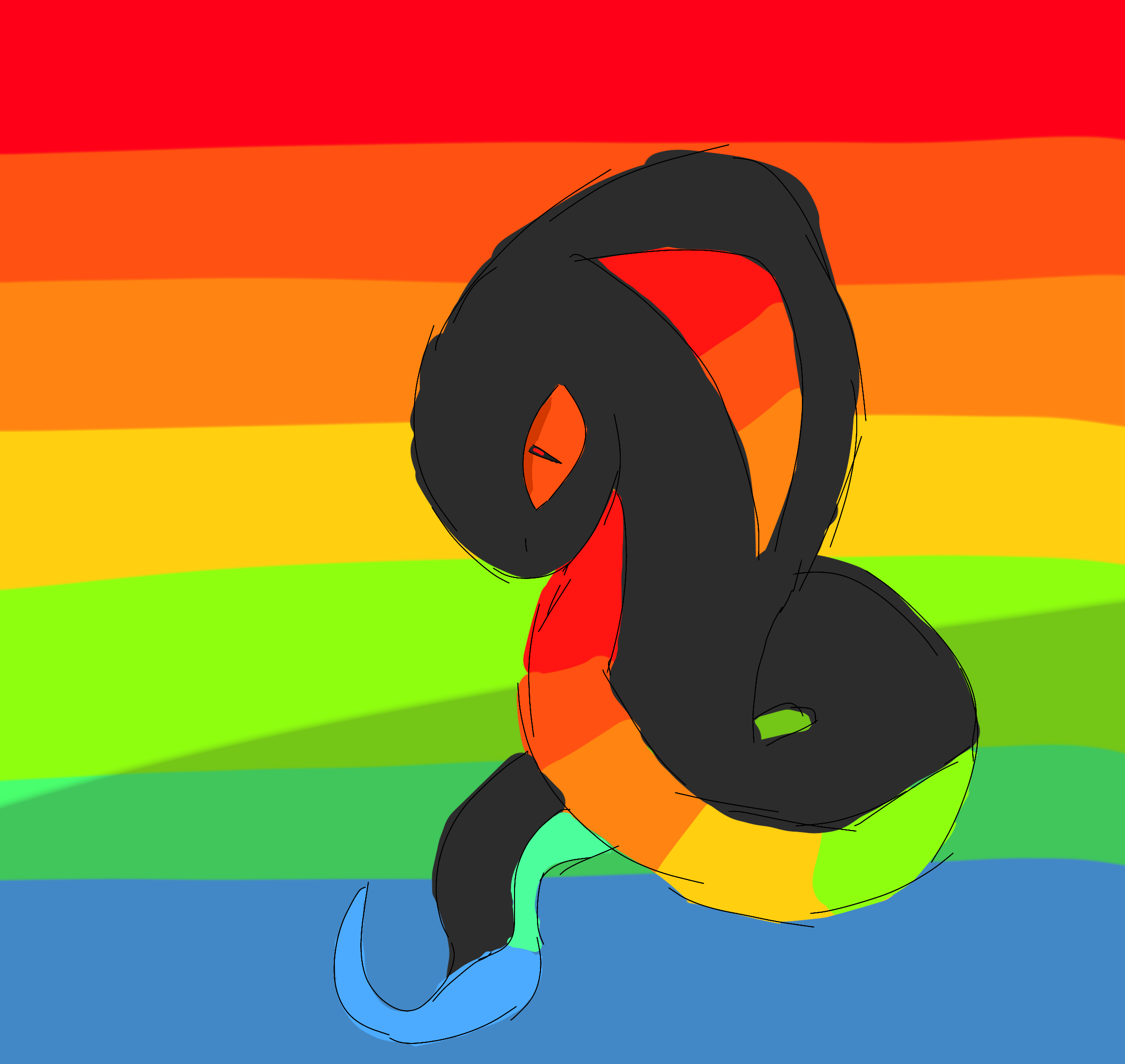 Colby the snake - ibisPaint