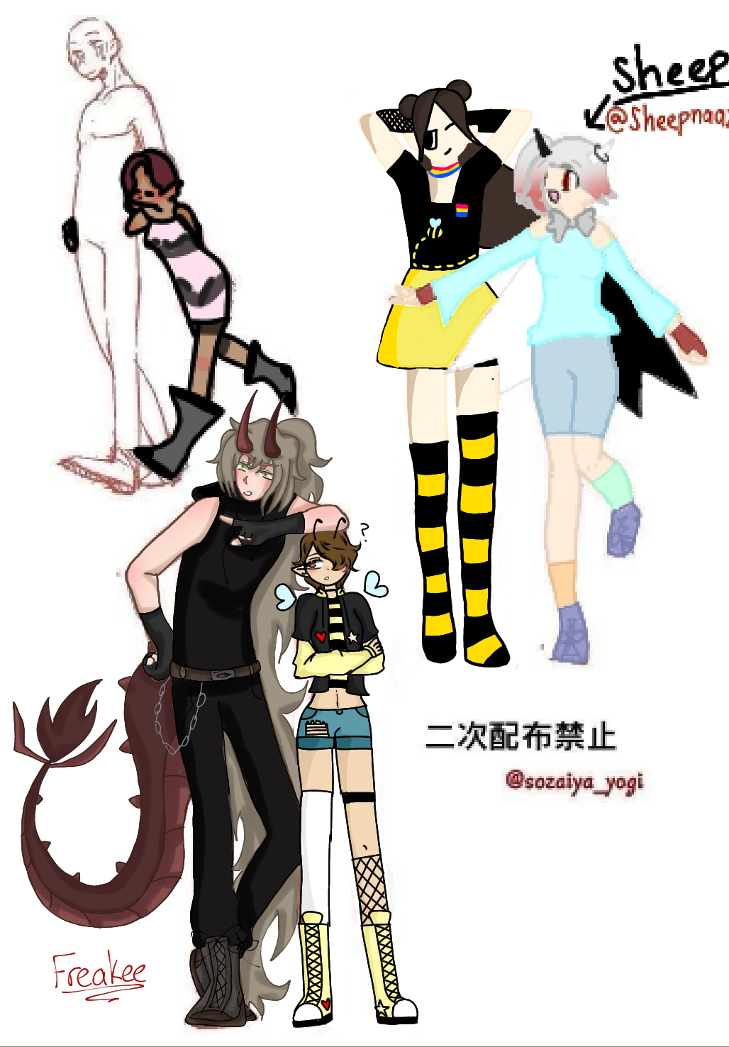 Collab wth some great artists - ibisPaint