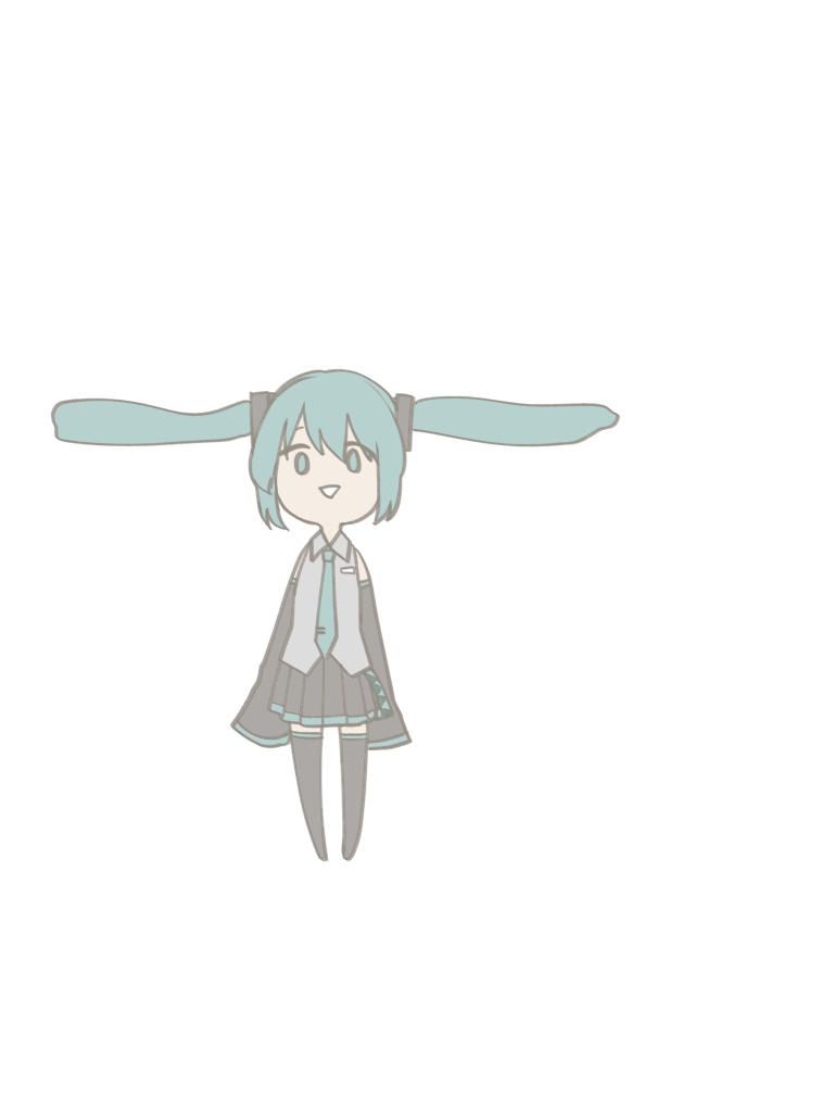 FLYING MIKU - ibisPaint