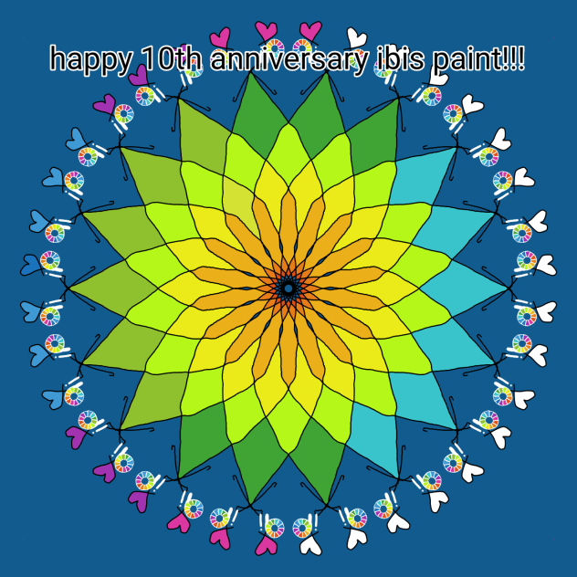 happy 10th anniversary ibis paint x!!!!! - ibisPaint