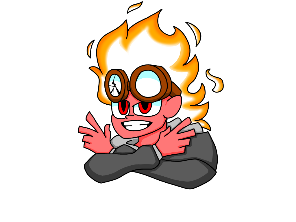 Flame boy - ibisPaint