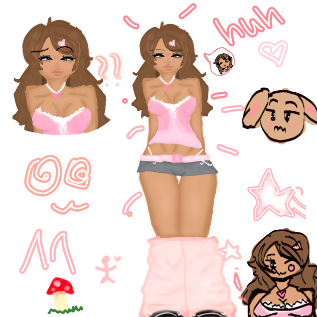 Dreamy girl - ibisPaint