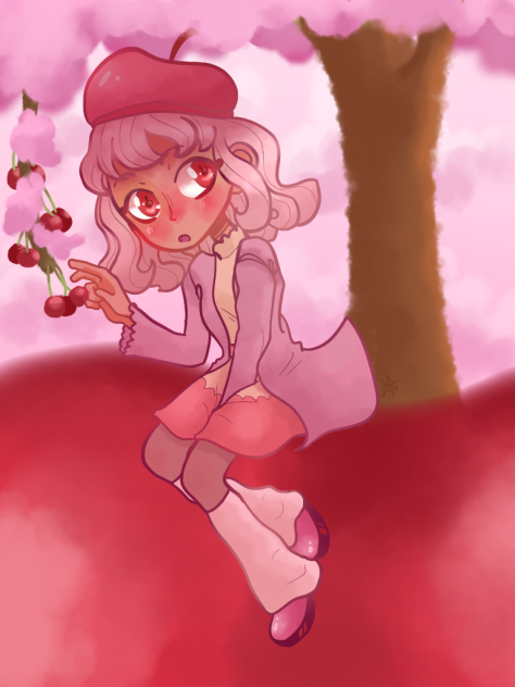 Cherry Cupcake - ibisPaint
