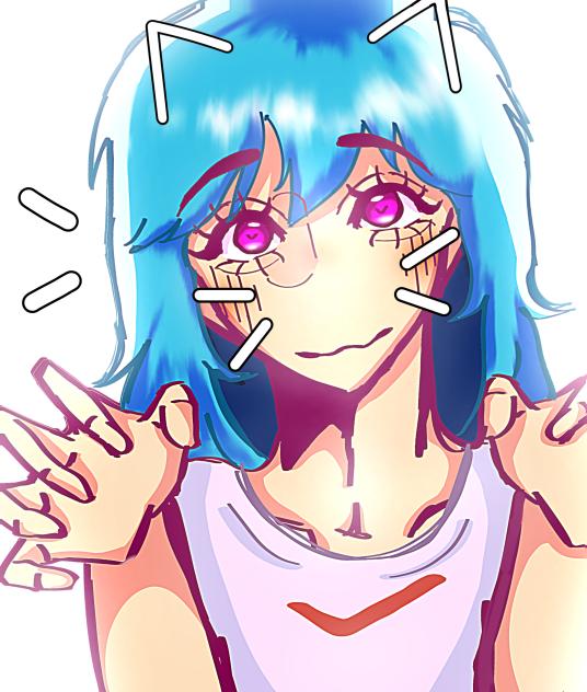 Sky from fnf - ibisPaint