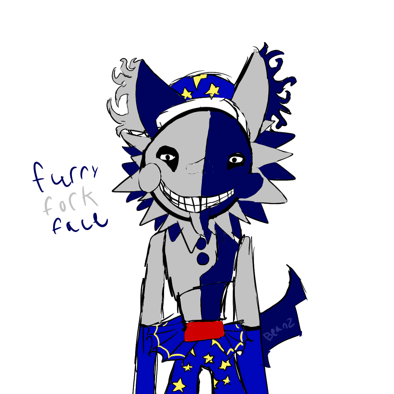 Furry forkface - ibisPaint