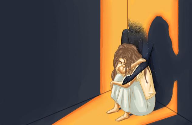 I'm never alone in the dark. - ibisPaint