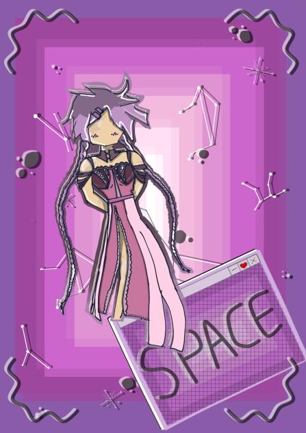 Space girl - ibisPaint