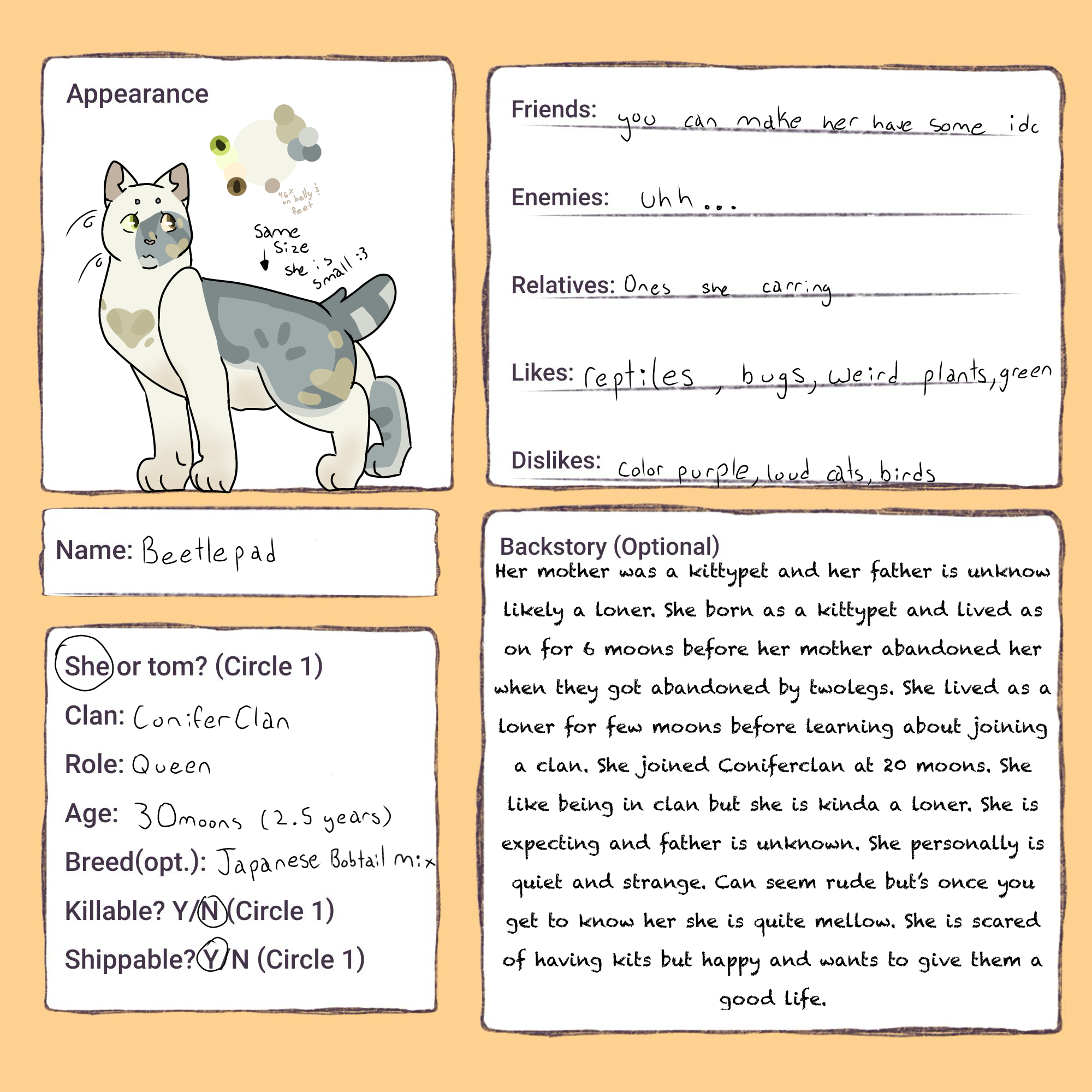 Beetle, for ForestofFourCS - ibisPaint