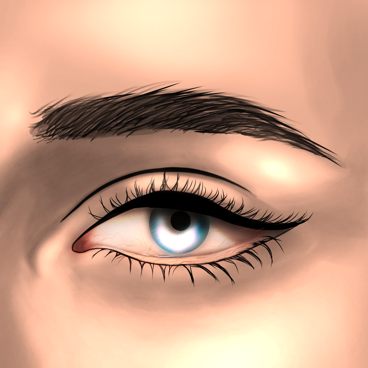 Realistic Eye - ibisPaint
