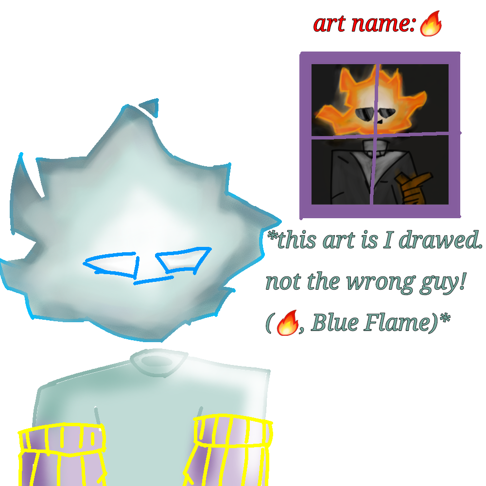 💙 [blue flame] - ibisPaint