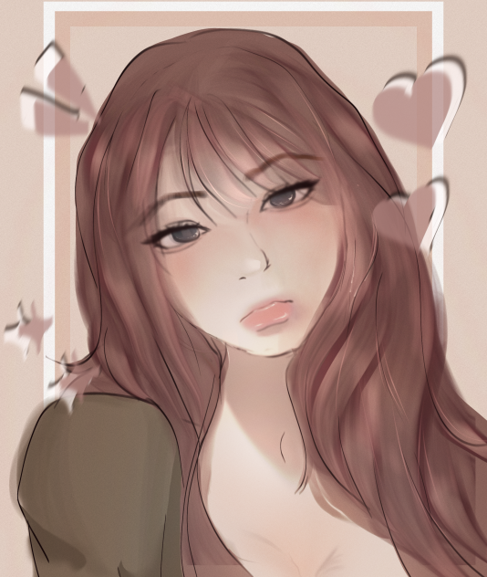 that one aesthetic girl😳 - ibisPaint